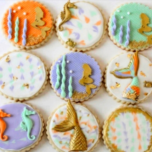 Kitchen | Baking 2 Styles Mermaid Tails 3d Silicone Molds | Poshmark